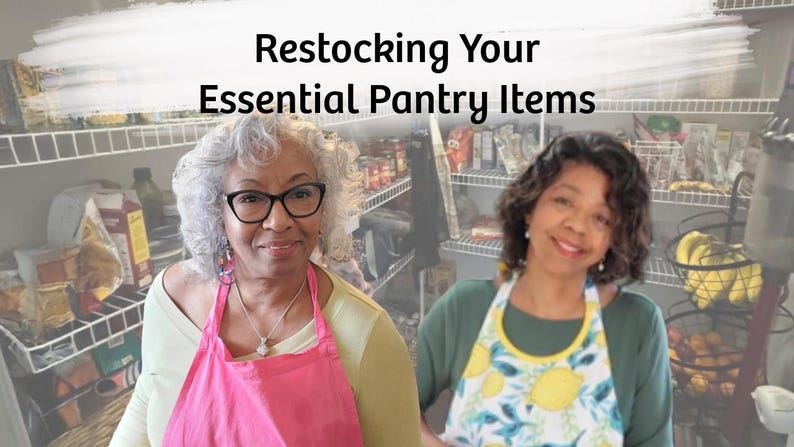 20 Must-have Pantry Essentials Checklist - Etsy