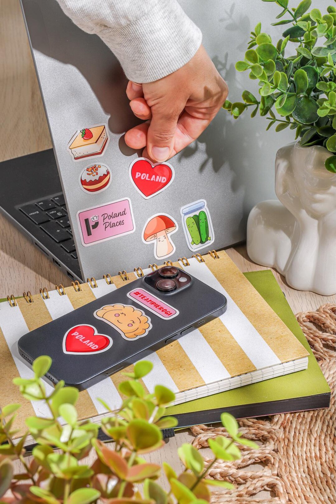 Polish Food Puffy Sticker Set – 3D Kawaii Stickers | Cute Poland Food ...