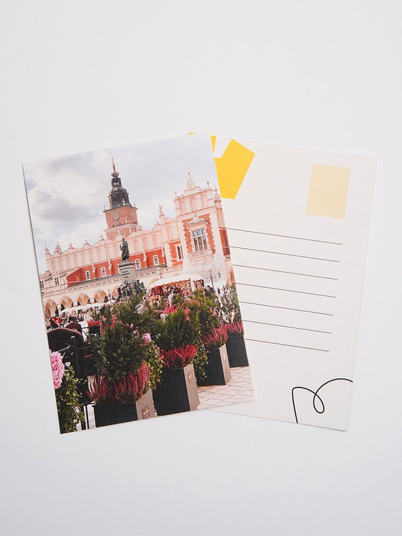 Krakow Photo Postcards Set of 3 Souvenirs From Poland - Etsy