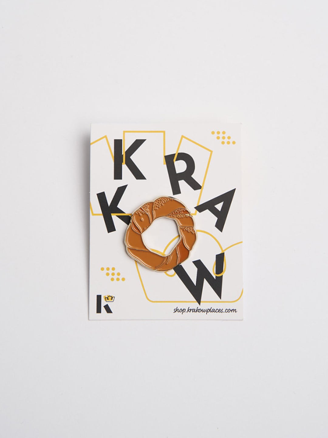 Pin Bagel | Pin Obwarzanek | Pin Pretzel | Soft Enamel Cute Pin - Etsy