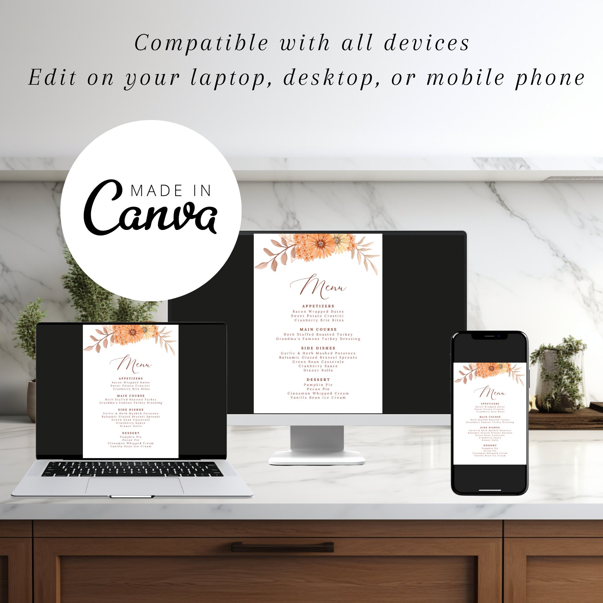 Thanksgiving Dinner Guest Place Card, Friendsgiving Guest Template ...