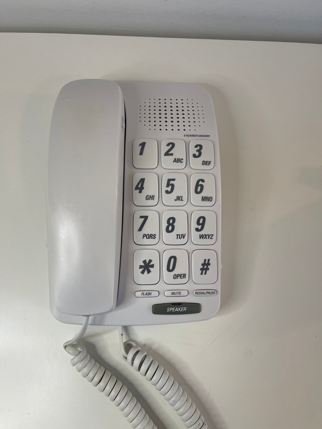 Vintage Large Button Nexxtech Phone - Etsy