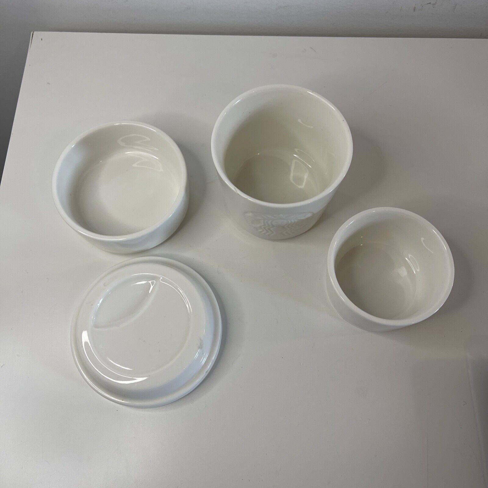 Starbucks Stacking Measuring Cups Set 2012 Stacks to Form Coffee Cup ...