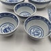 Chinese Rice Eyes Blue Dragon Rice/soup Bowls 3spoons 2 Bonsi Bowls 3 ...