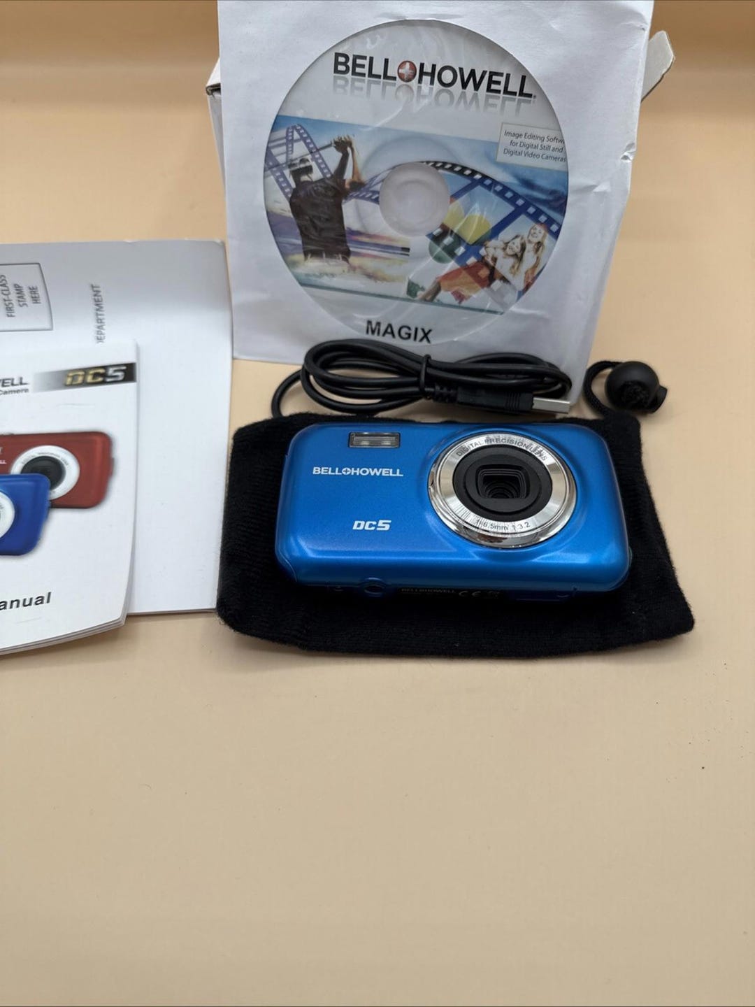 Bell Howell Digital Precision Lens Point & Shoot Digital Camera 3xaaa 1 ...