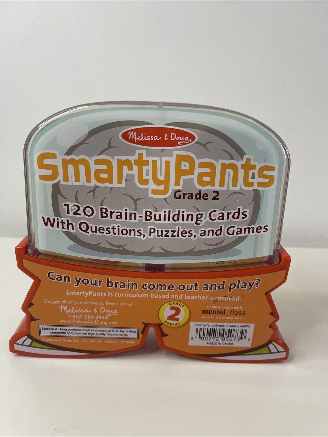 Melissa & Doug SMARTY PANTS Grade 2 Brain Building Cards Questions ...