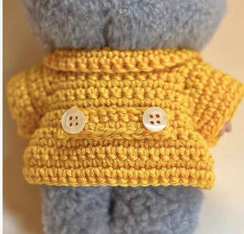 Crochet Labubu Rain Jacket Pattern - Etsy
