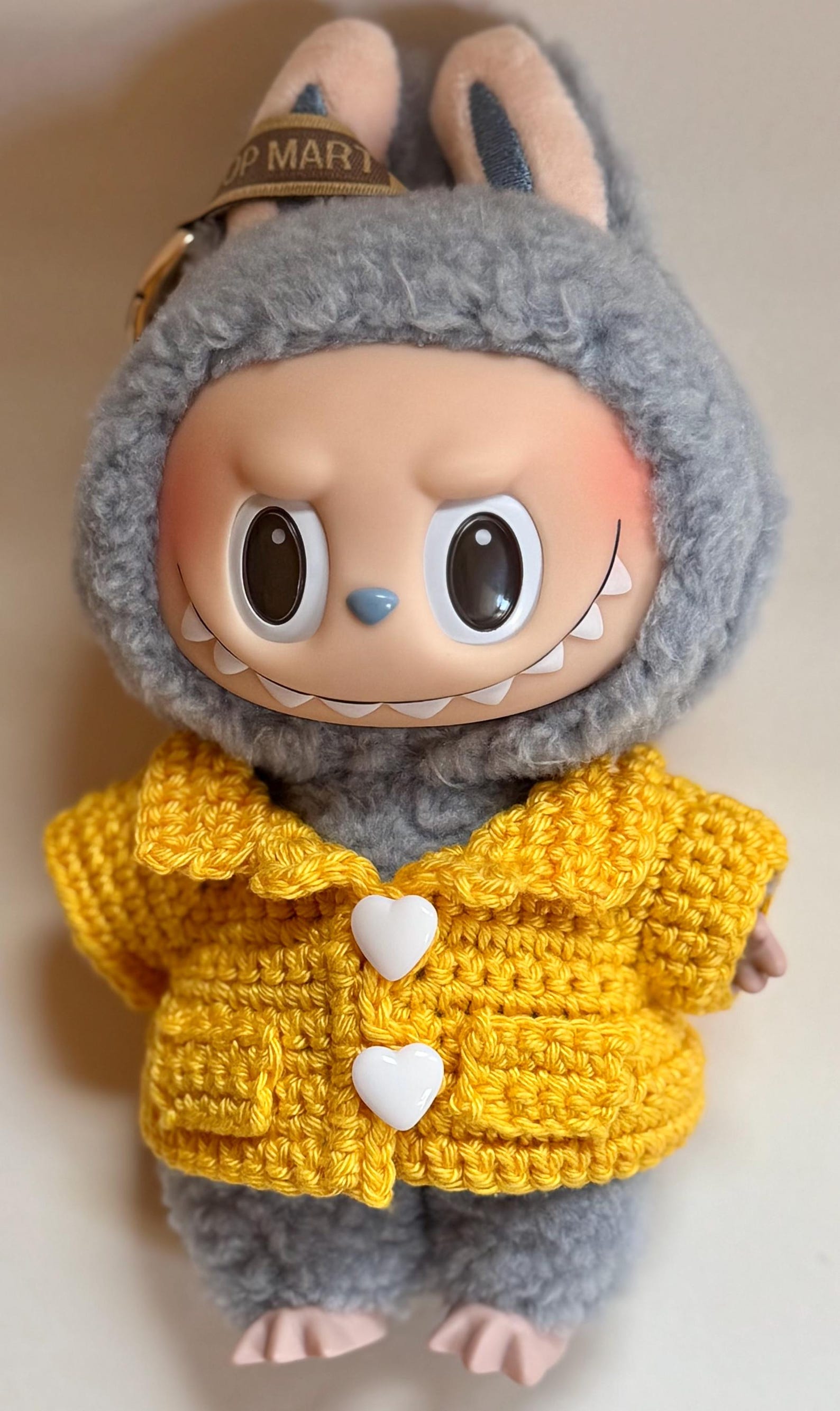 Labubu Crochet Raincoat Pattern - Etsy