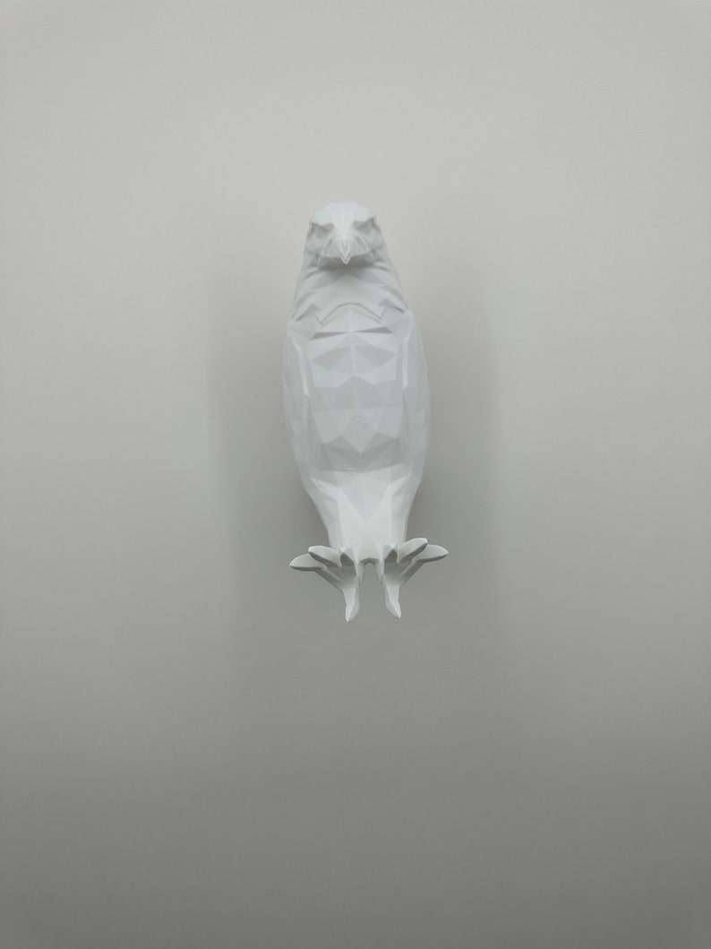 Bald Eagle Wall Light - SLTFLIX - 3D Printed Night Light - Modern Home Decor - Bird LED Light ...