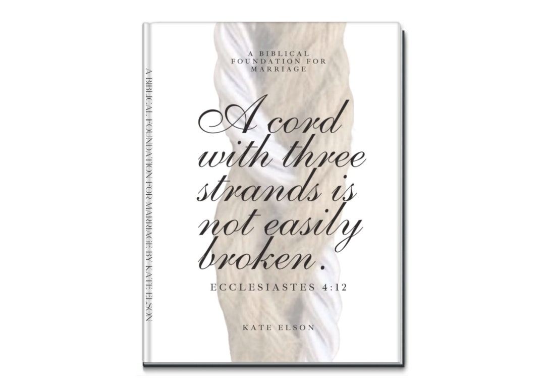 A Biblical Foundation for Marriage Book | Scriptures About Marriage ...