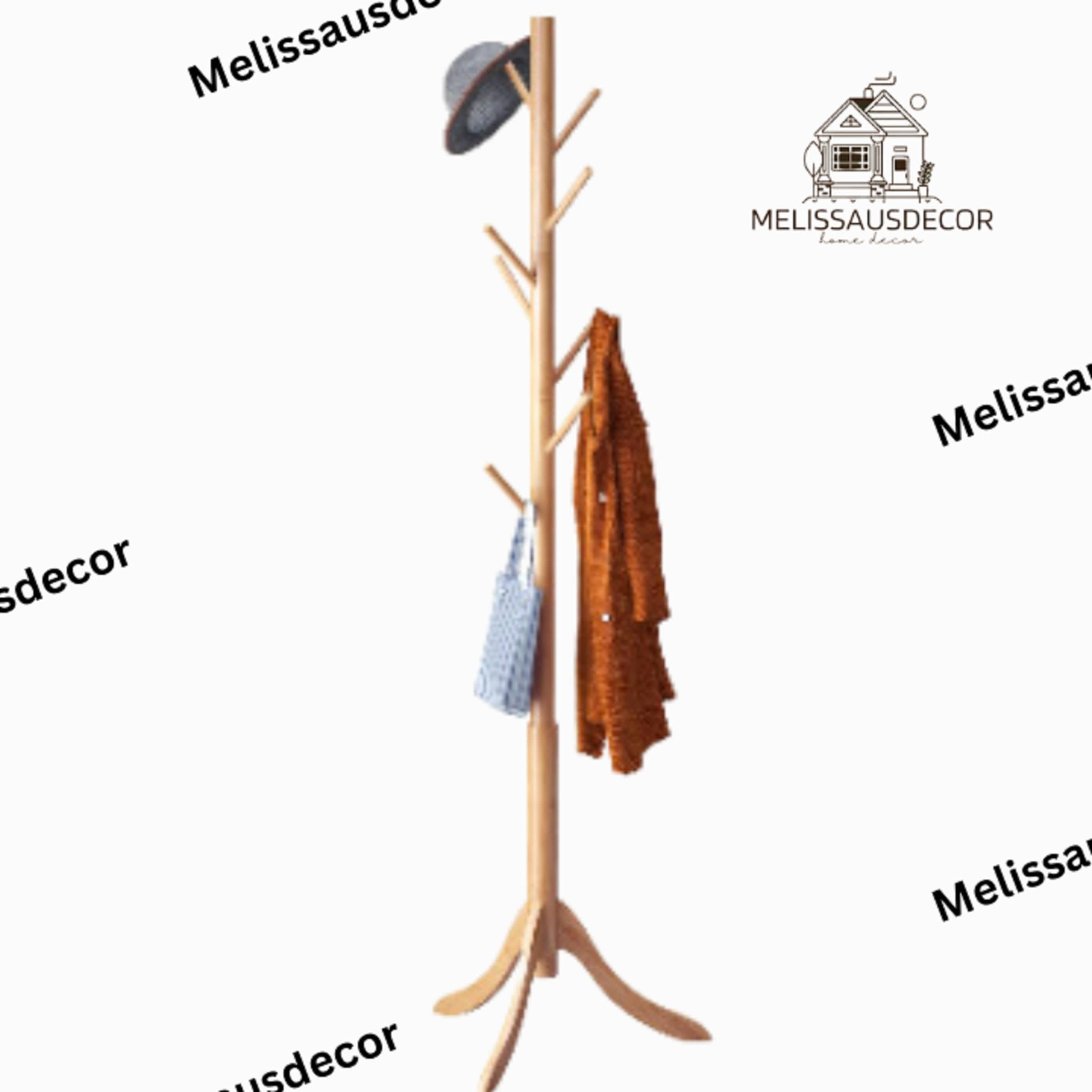 Standing Coat Rack | Jacket Hanger | Farmhouse Coat Rack | Towel Rack ...