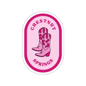 Chestnut Springs Elsie Silver Sticker Small Town Romance Cowboy Romance - Etsy