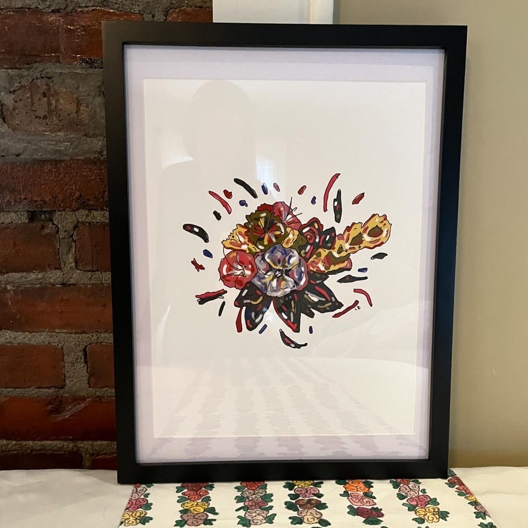 Kit Floral Design 14x11 Art Print - Etsy