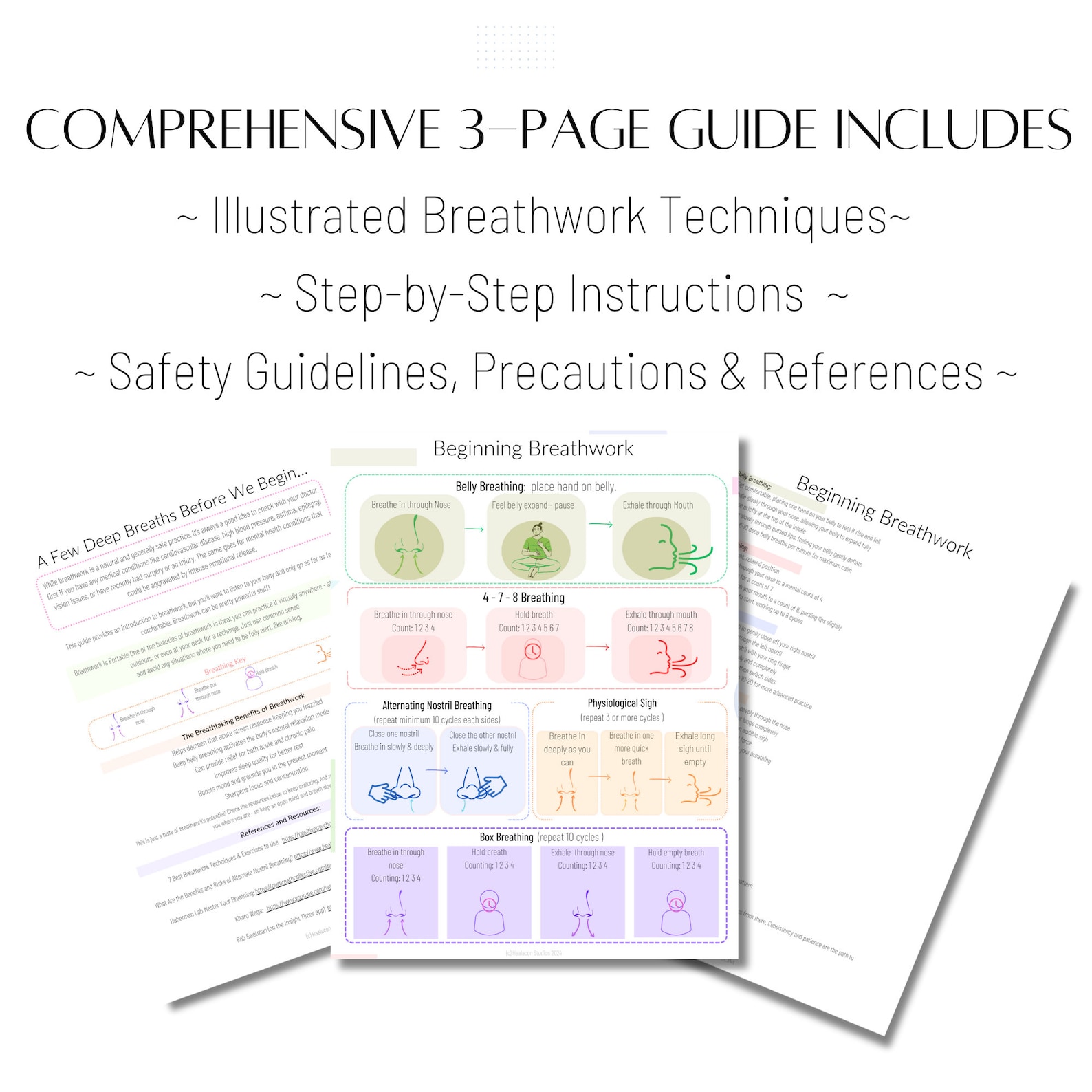 Breathwork Mastery: Illustrated Breathwork Guide - Perfect Guide for ...