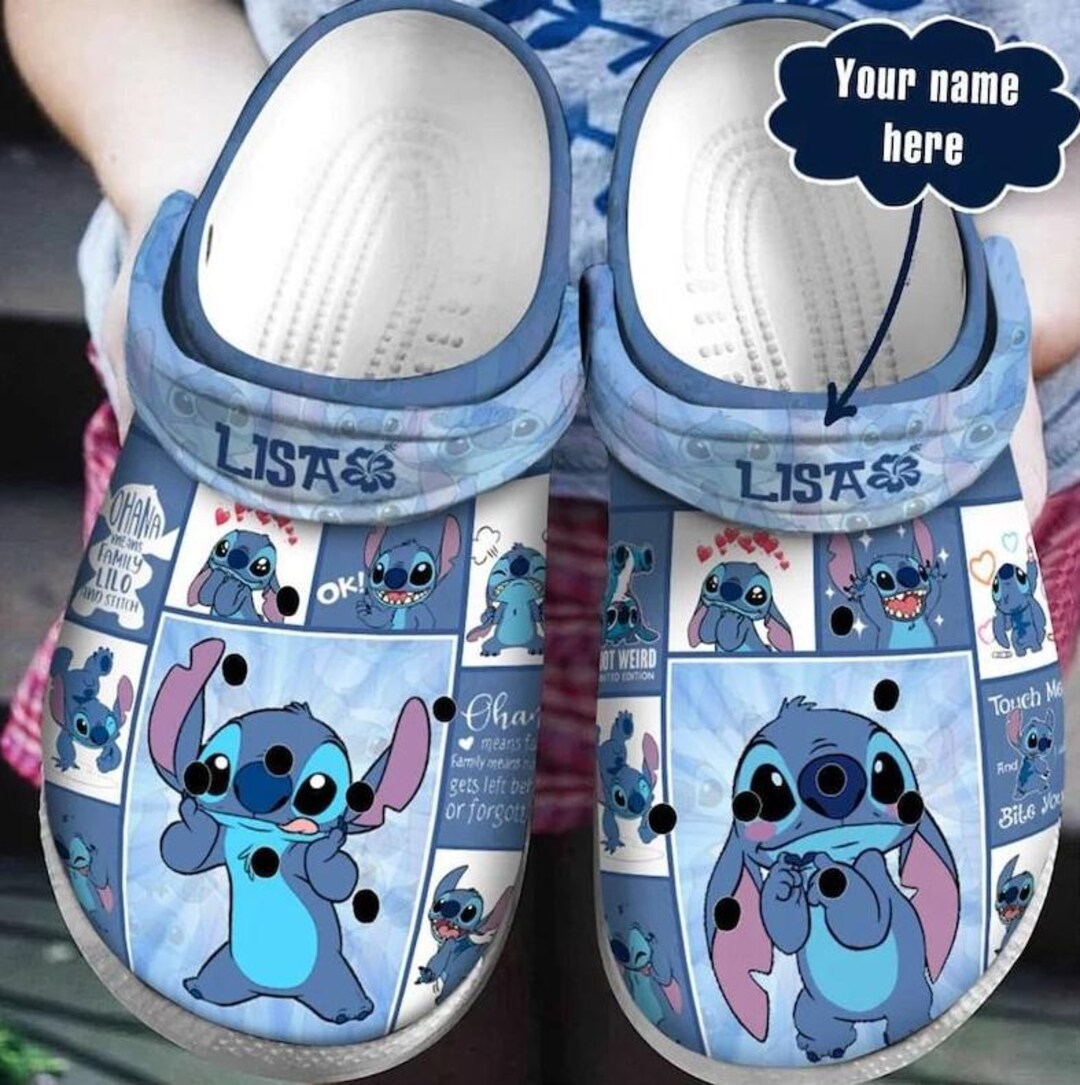 Lilo and Stitch Shoes, Stitch Sandals, Stitch Summer Shoes, Mens Womens ...