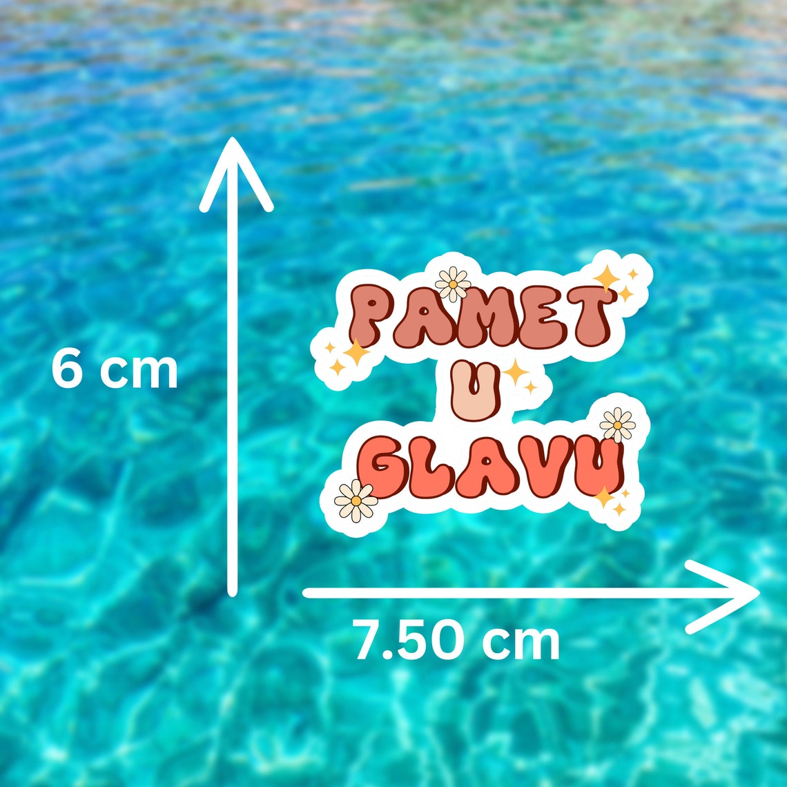 Funny Croatian Sticker | I Pamet U Glavu | Balkan Laptop Decal | Bosnia ...