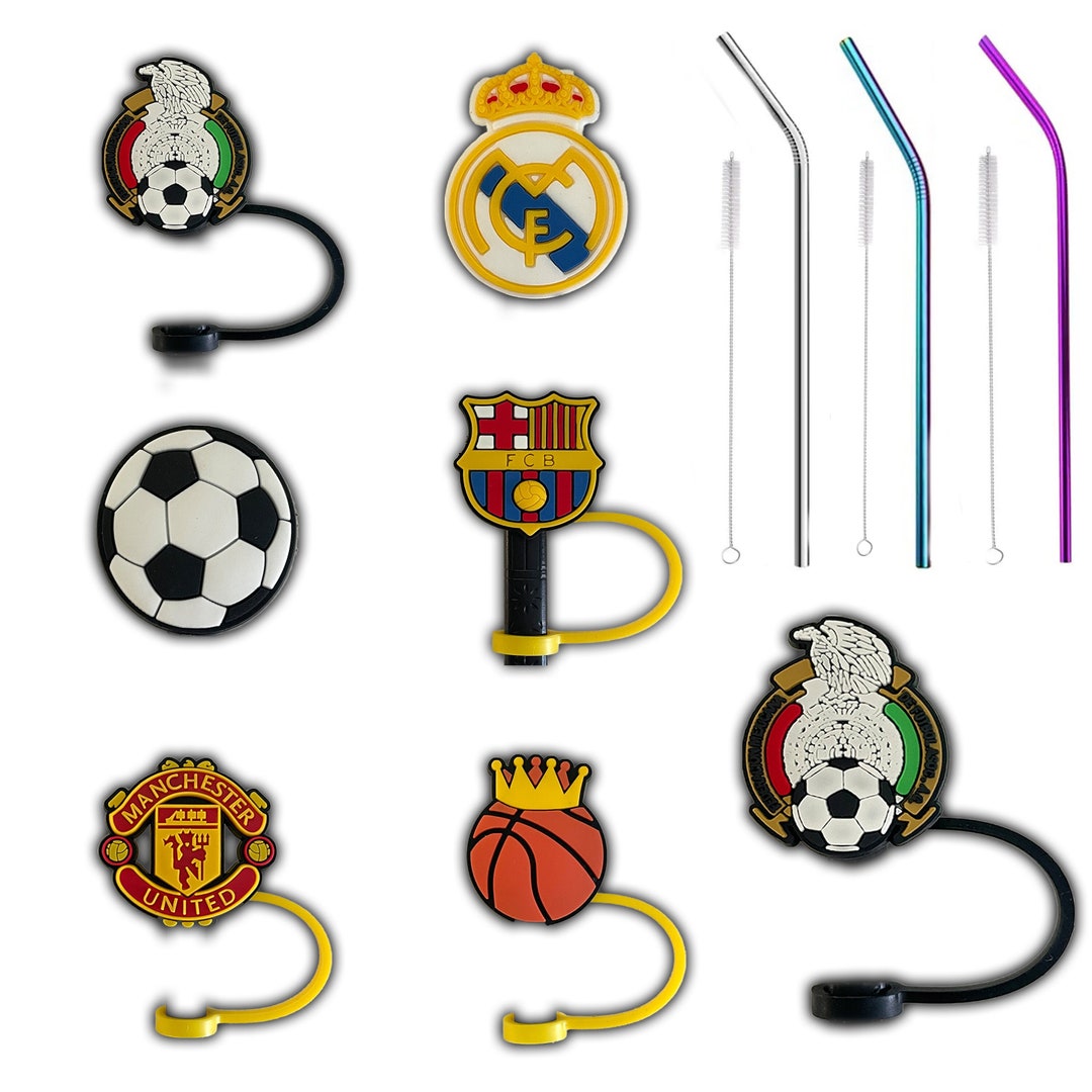 Soccer Teams Straw Pencil Toppers Lots Made for Stanley - Etsy