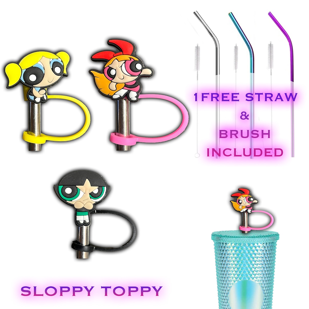 Power Straw Toppers Puff Made for Stanley Starbucks Tumbler Cups ...