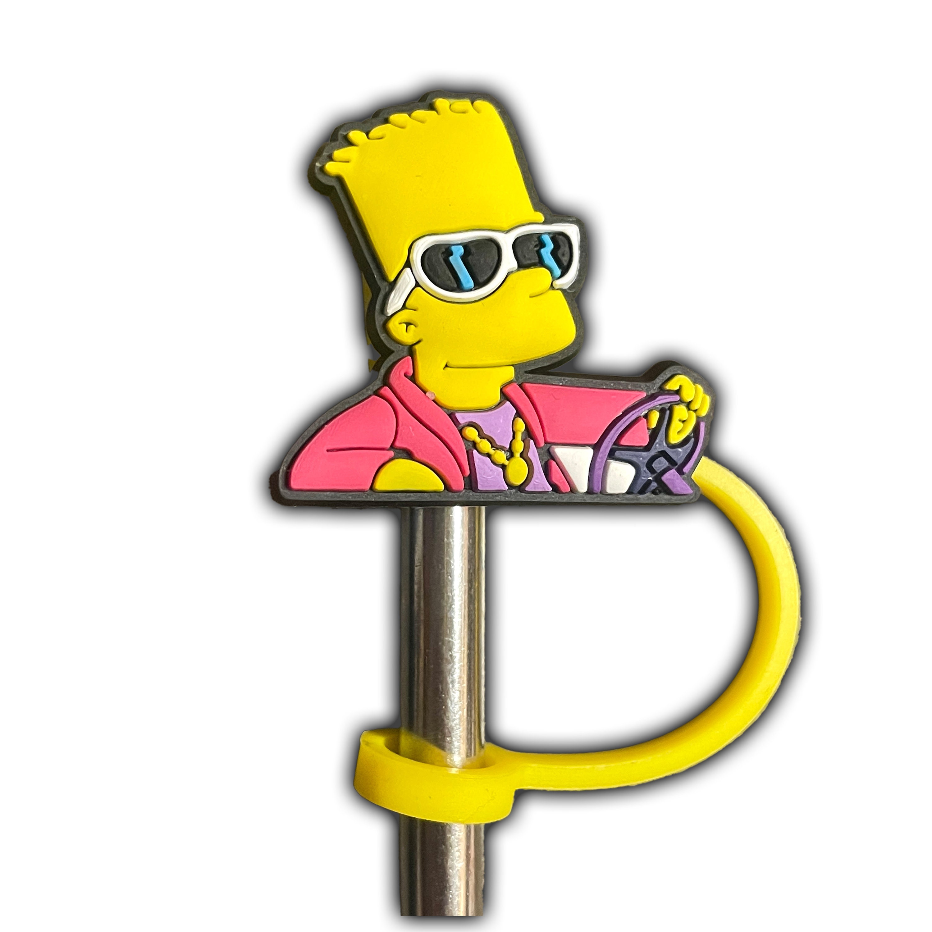 Simpsons Straw Pen Toppers Made for Stanley Starbucks Tumblers Cups ...