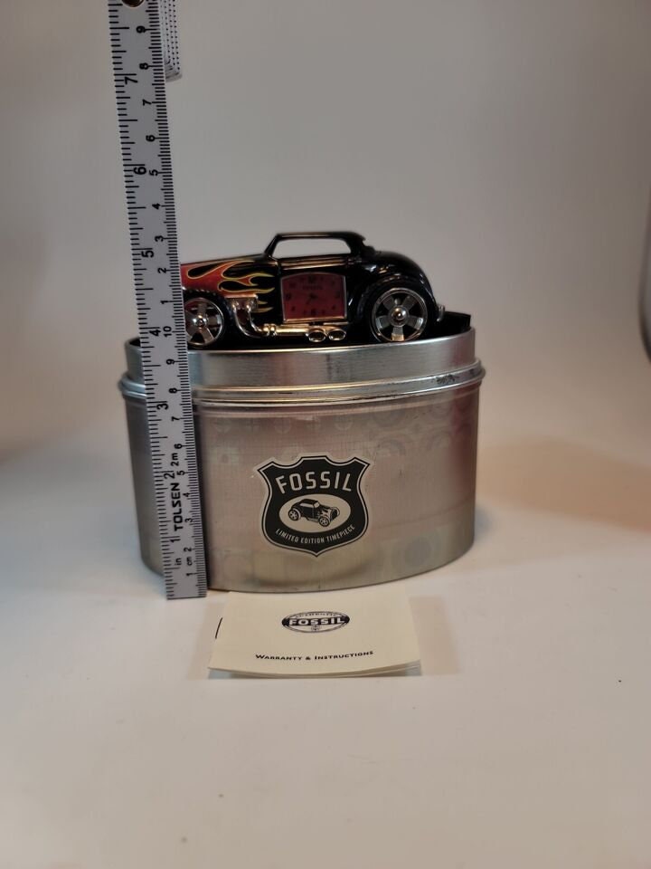 Fossil Limited Edition Timepiece Truck Clock With Original Tin Vintage ...