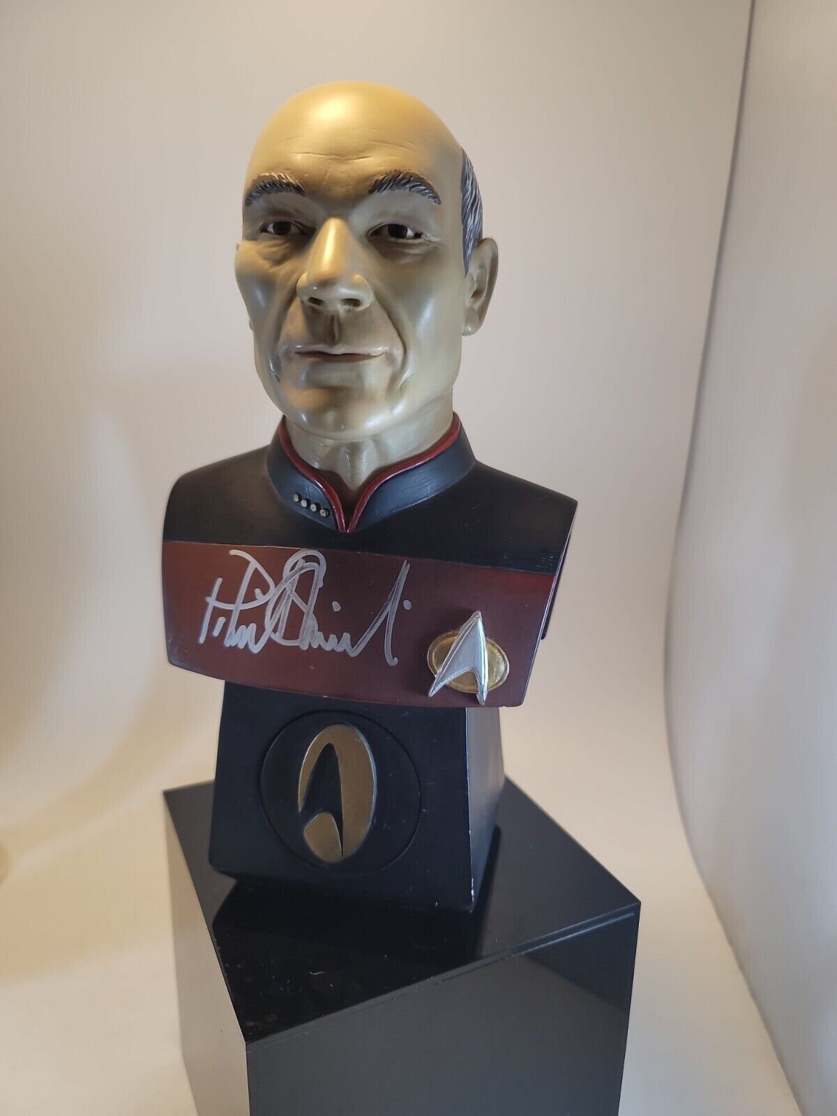 SIGNED Captains of Star Trek Picard Bust Legends in 3 Dimensions 009/2500 - Etsy