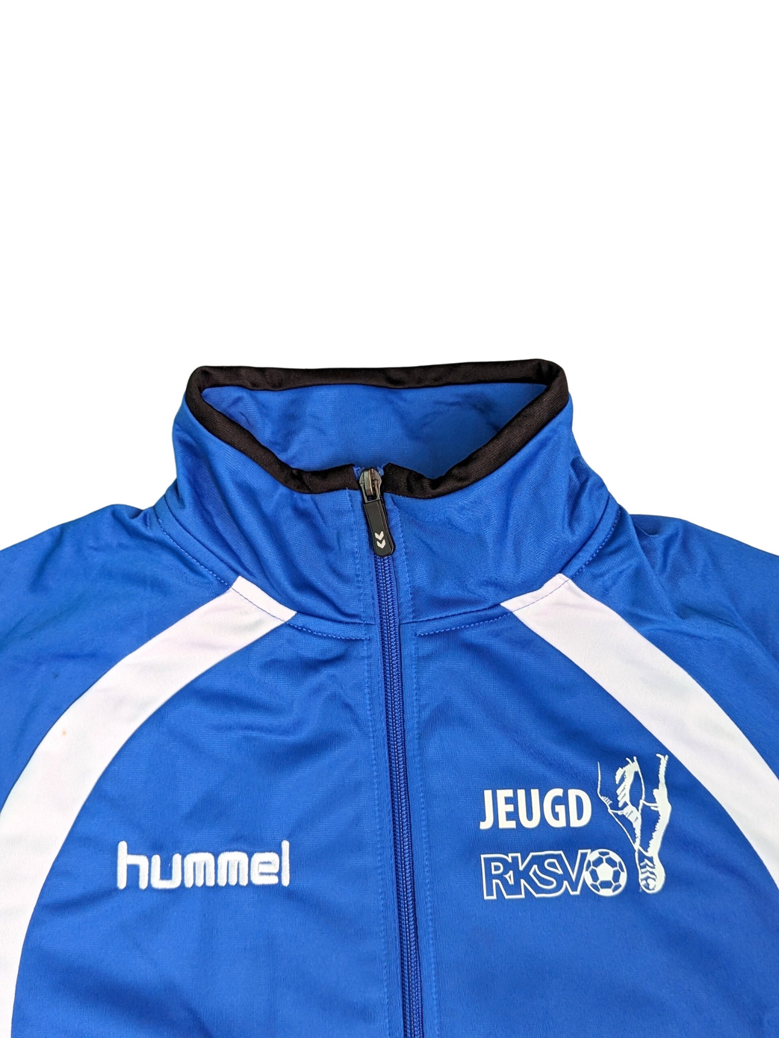 Vintage Hummel Track Jacket Blue Men's Vintage 2000s Y2K Tracksuit Top ...