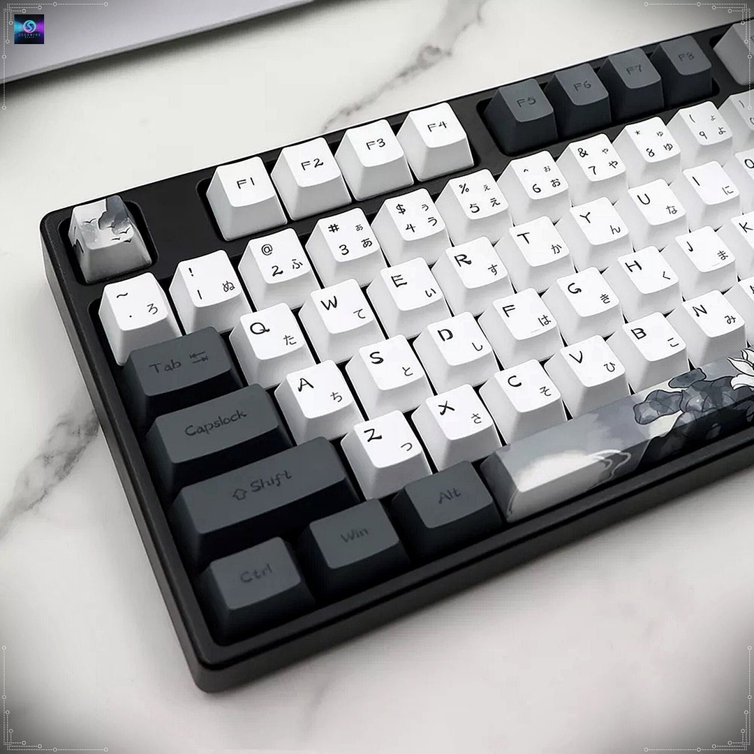 Cool Black Lotus PBT ISO OEM Keycaps Set for Mechanical - Etsy