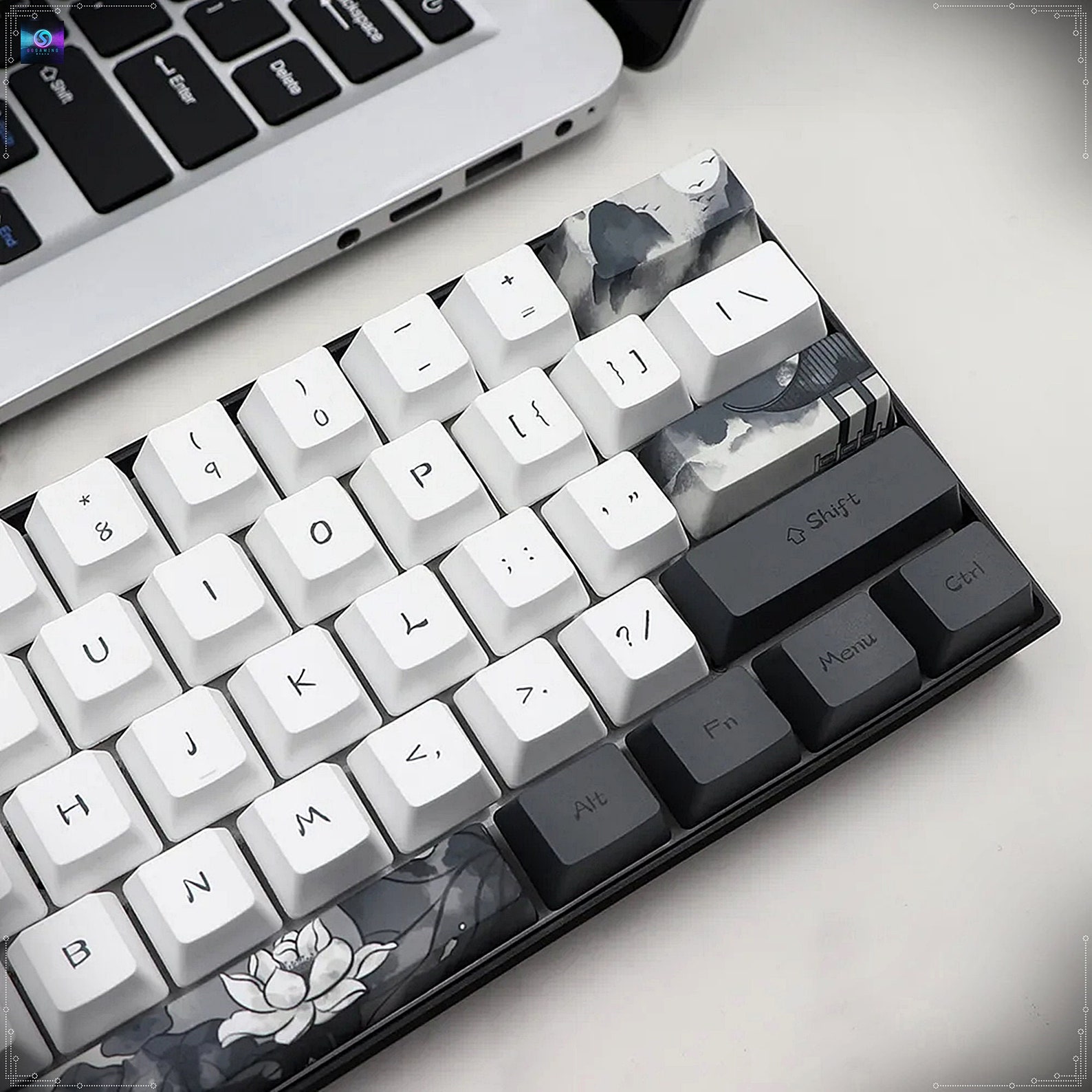 Cool Black Lotus PBT ISO OEM Keycaps Set for Mechanical - Etsy