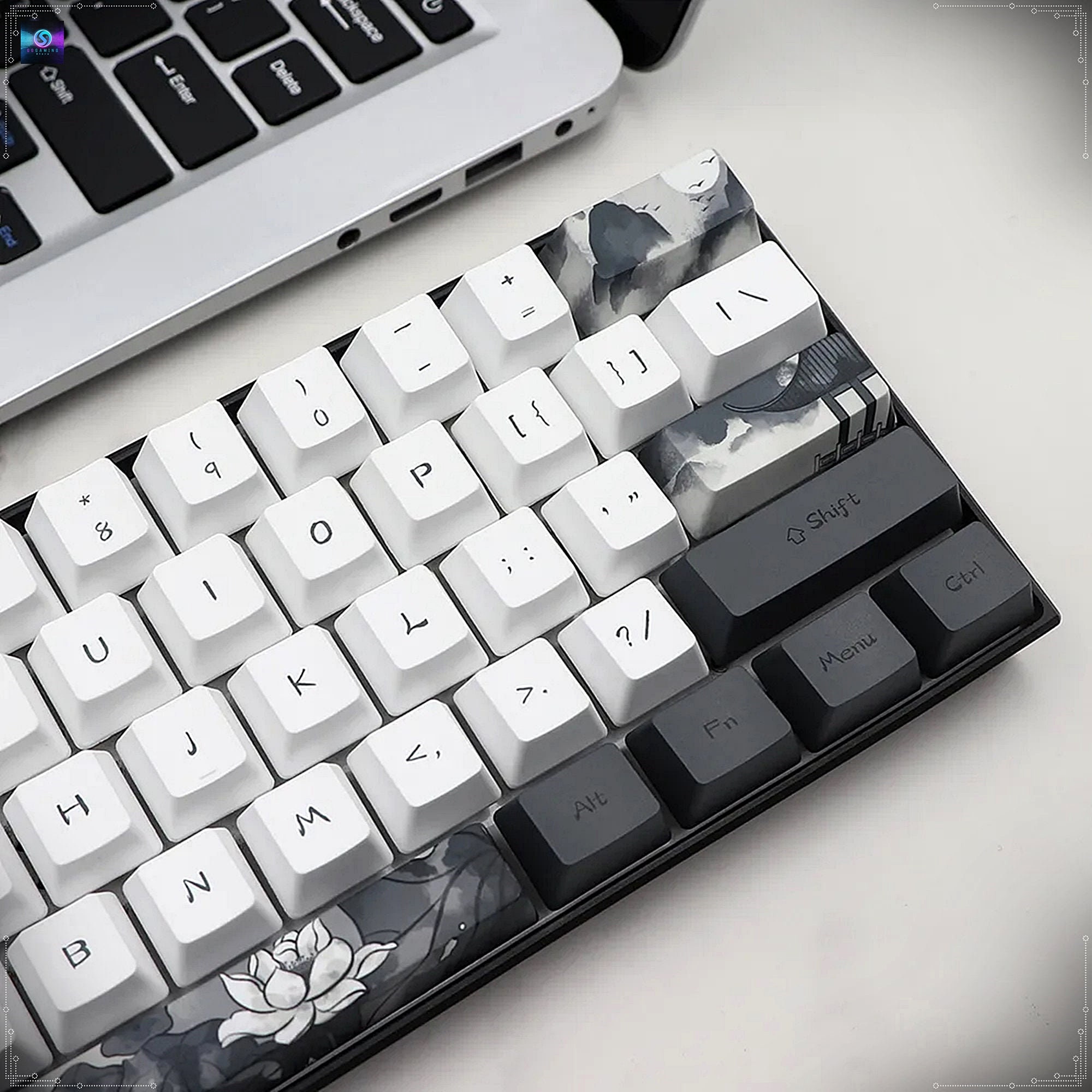Cool Black Lotus PBT ISO OEM Keycaps Set for Mechanical - Etsy