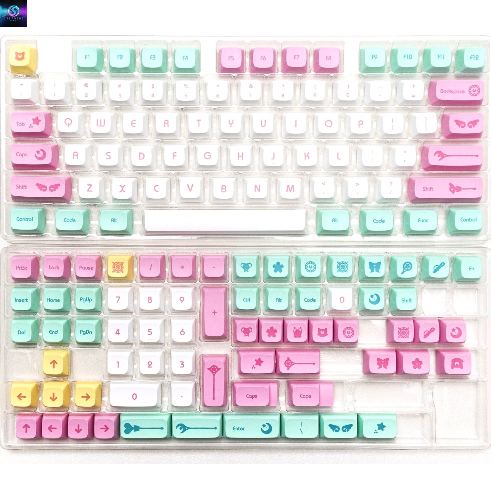 SAILOR MOON Cute XDA Pbt Kawaii Keycaps Set for Mechanical Keyboard ...
