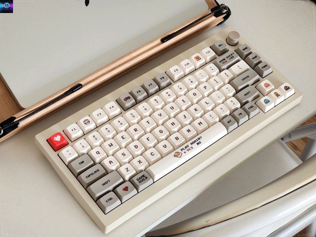 Retro Gameboy Mario PBT XDA Keycaps Set for Mechanical Keyboard Key Cap ...
