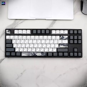 Cool Black Lotus PBT ISO OEM Keycaps Set for Mechanical - Etsy