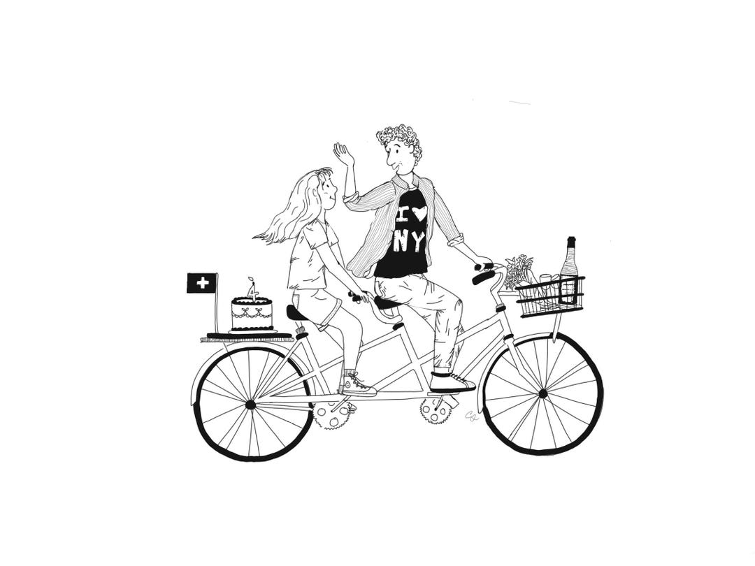 Custom Couple Doodle (png) - Etsy