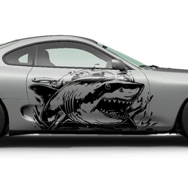 Shark Decal - Etsy
