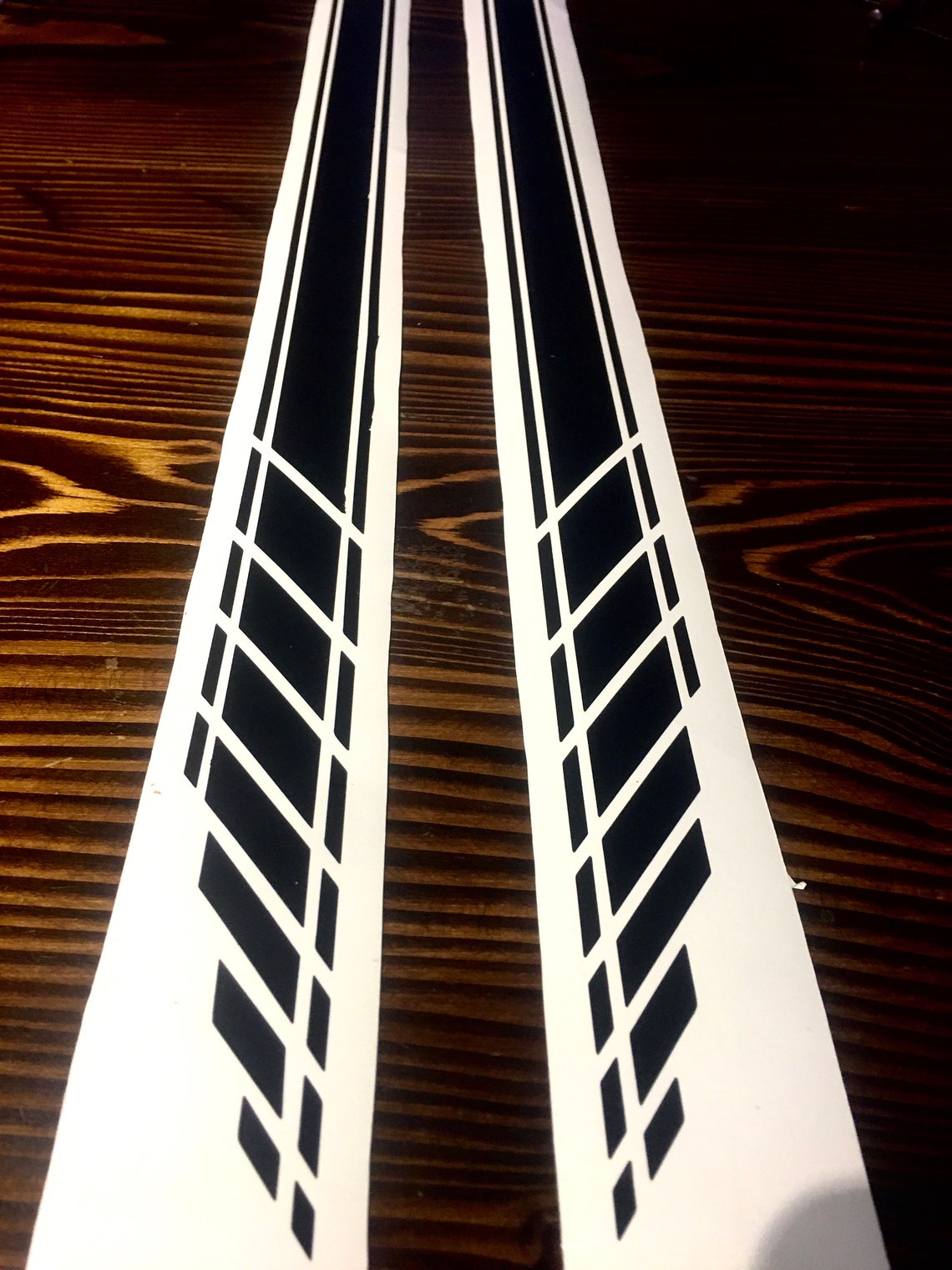 Universal Racing Stripes Decal Sports Wrap Vinyl Stickers 2 Pcs for All ...