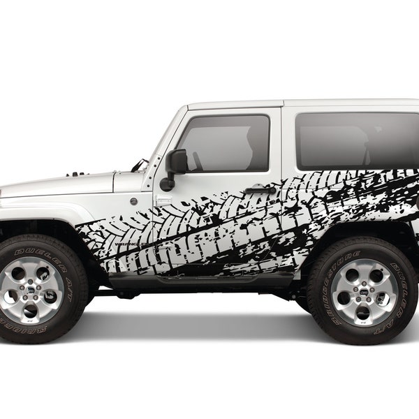 Jeep Mud Splash Decals - Etsy UK