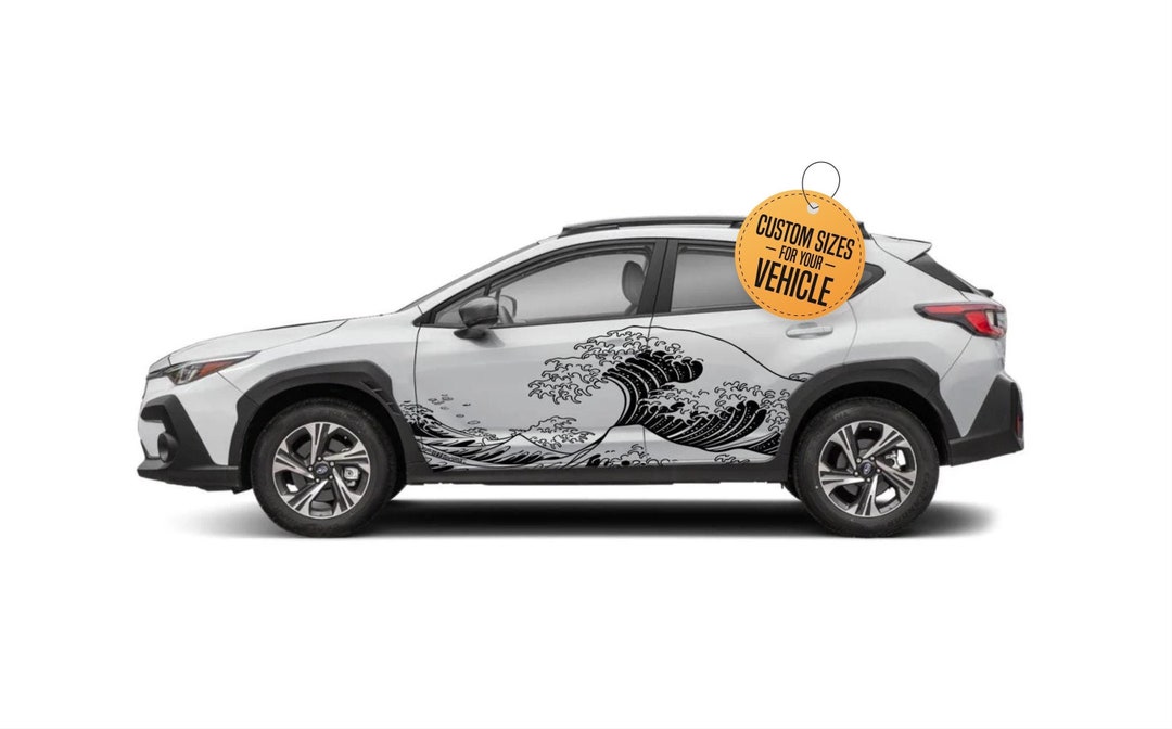 Hokusai Wave Car Decal - - the Wave Livery - JDM Side Body Stickers ...