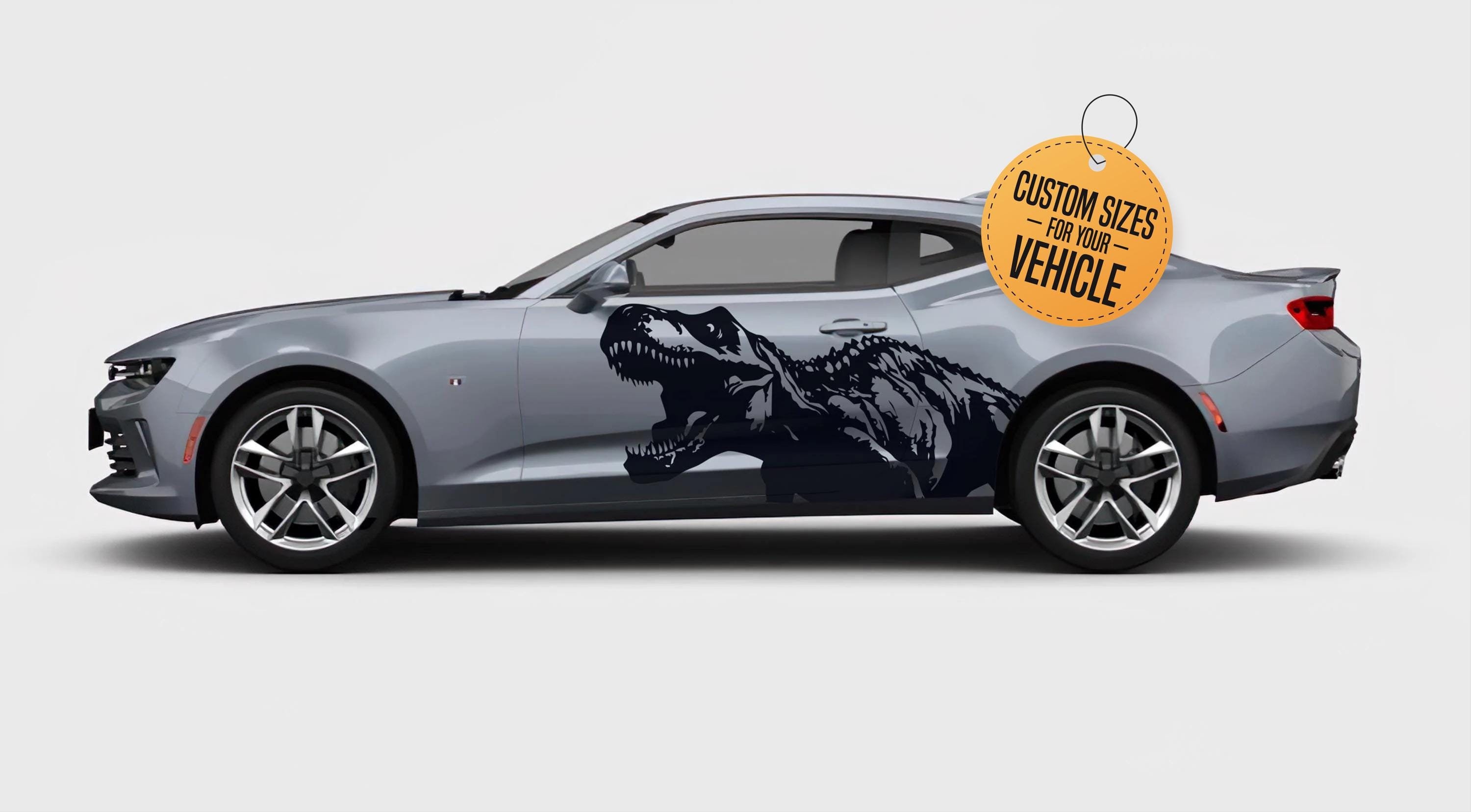 T-rex Dinosaur Body Decal - Jurassic Stickers - TREX Car Sticker ...