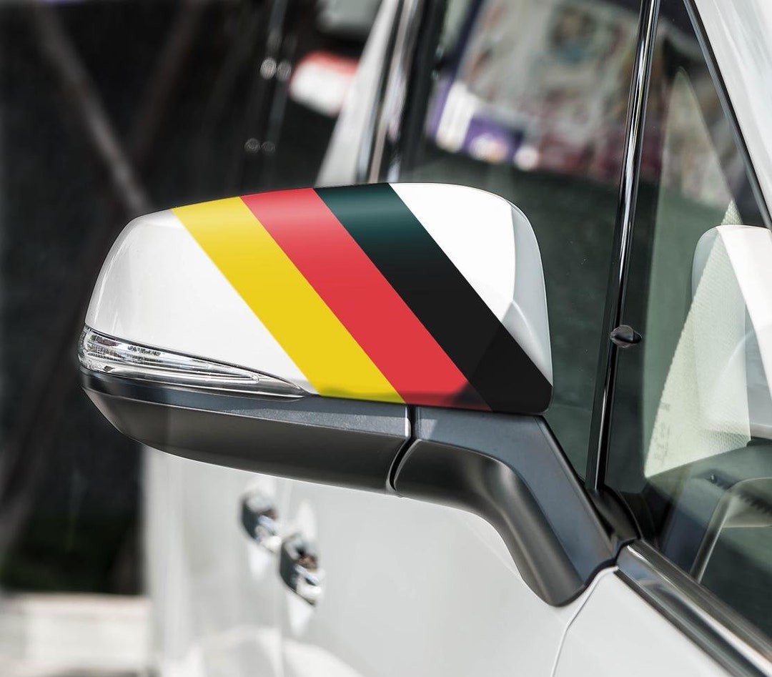 German Flag Stripes Sticker - Flag Car Decals - Custom Body Sticker ...