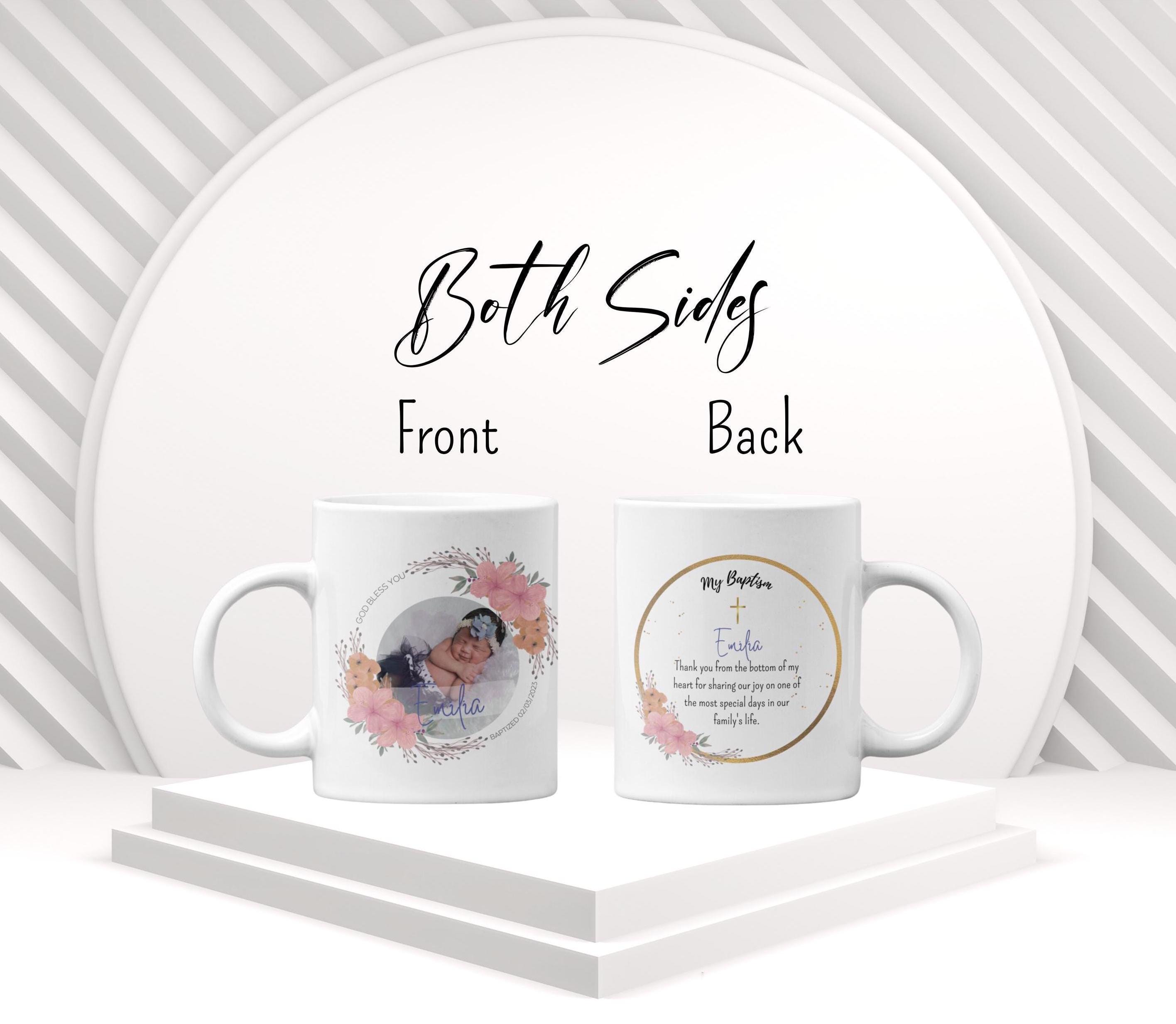 Baptism Personalized Mug, Baptism Mugs. Mi Bautizo. Recuerdo Mi Bautizo ...