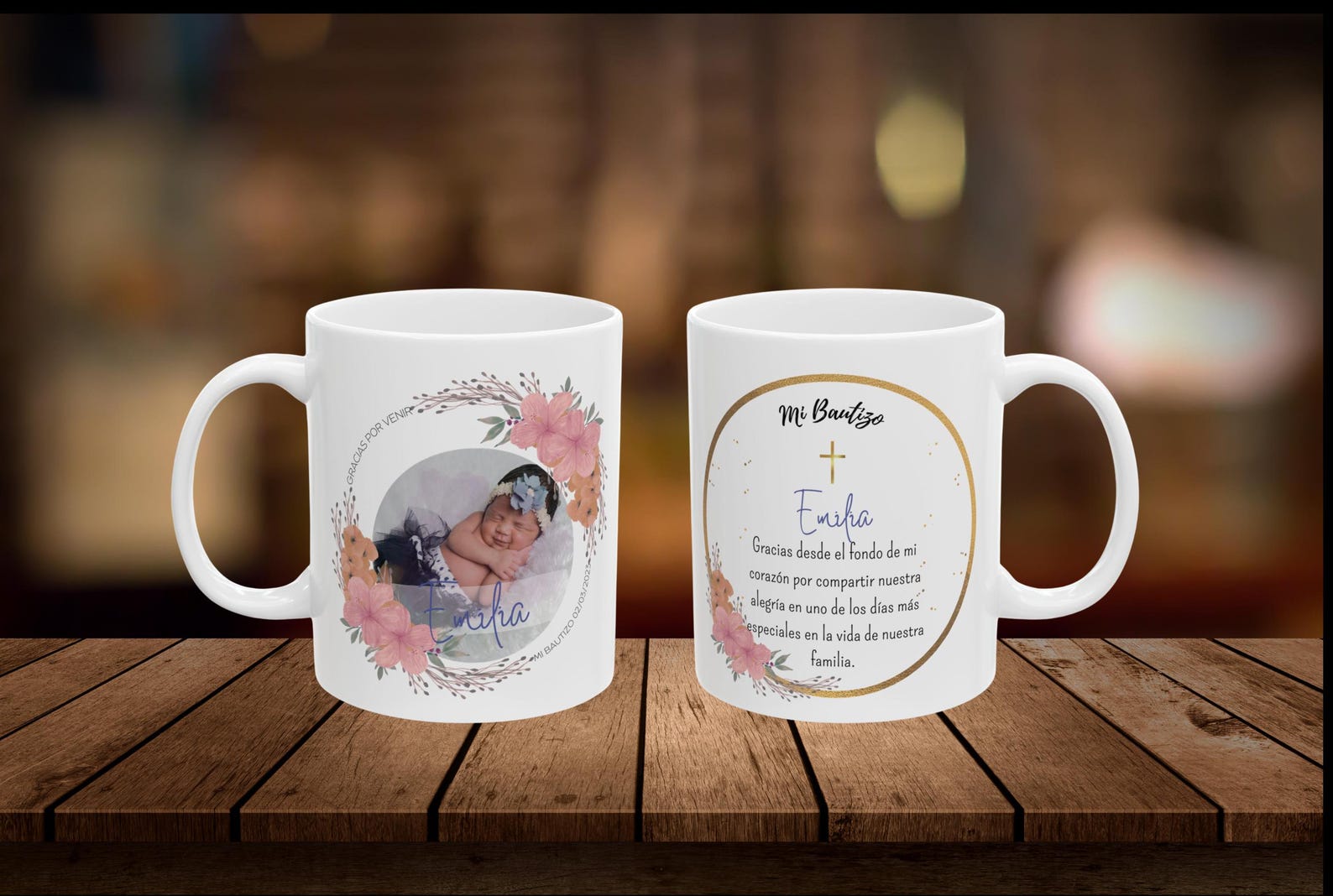 Baptism Personalized Mug, Baptism Mugs. Mi Bautizo. Recuerdo Mi Bautizo ...