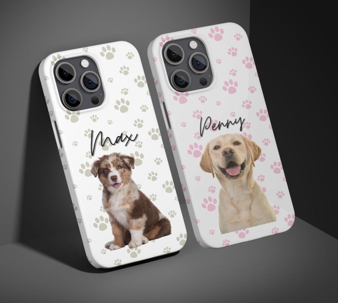 Personalized Pet Phone Case, Personalized Dog Phone Case, Dog Phone ...