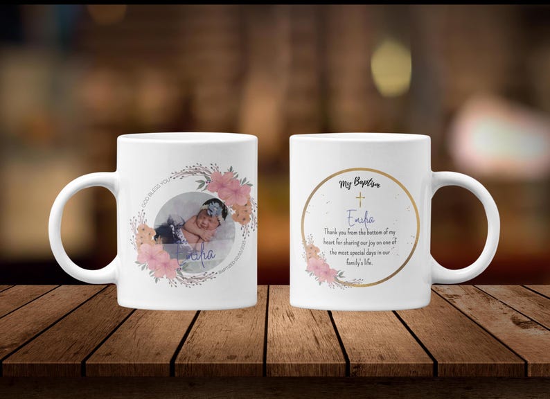 Baptism Personalized Mug, Baptism Mugs. Mi Bautizo. Recuerdo Mi Bautizo ...