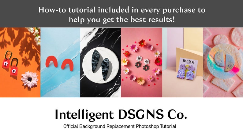 Modern Flower Photography Background, Digital Product Photography Props ...