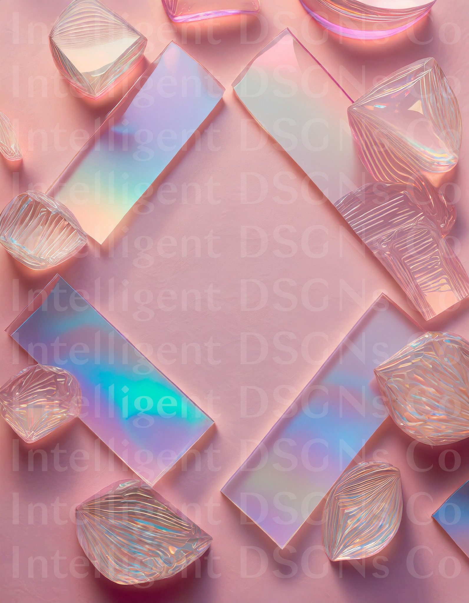 Iridescent Photography Backdrop,photoshop Background,digital Flatlay ...
