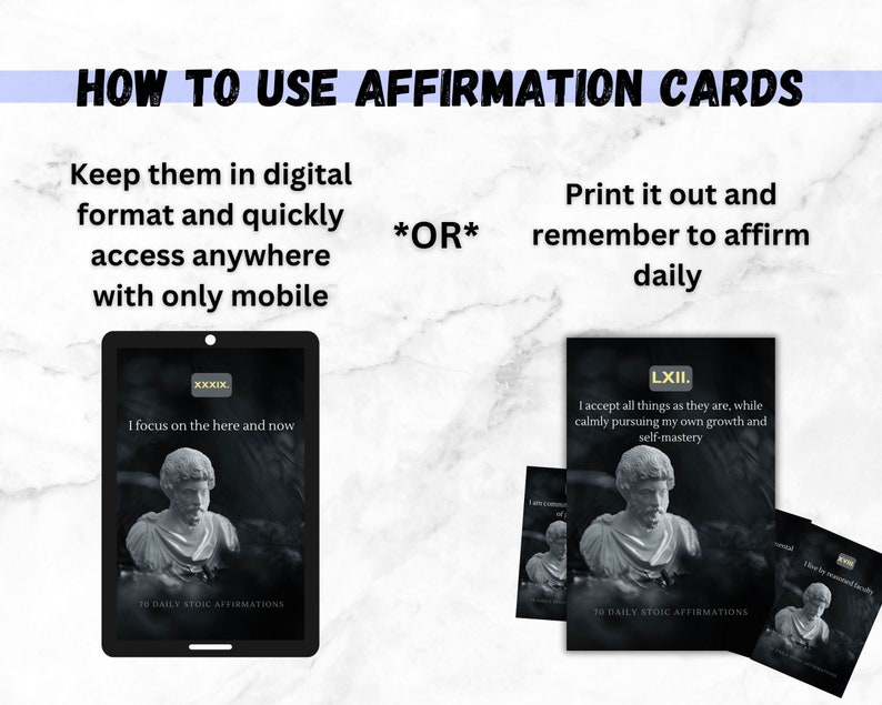 Stoic Affirmations for Everyday Triumphs: 70 Daily Wisdom Cards for ... Stoic Affirmations for Everyday Triumphs: 70 Daily Wisdom Cards for ...