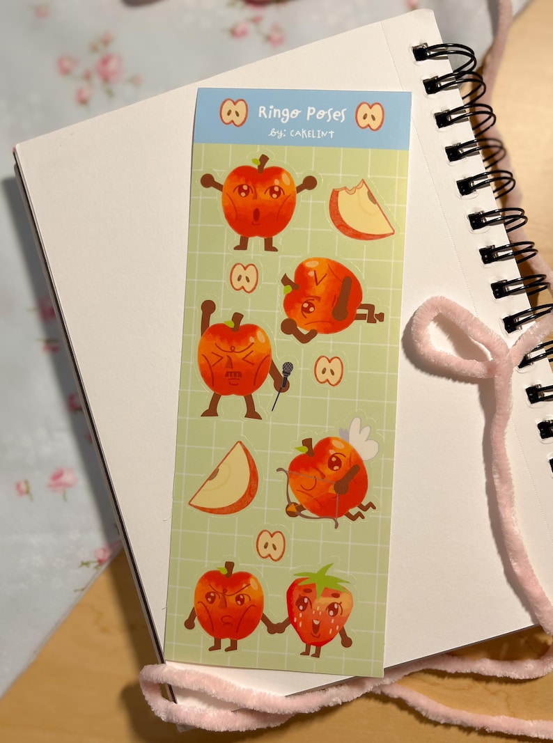 Ringo Poses Sticker Sheet 3x8 In - Etsy