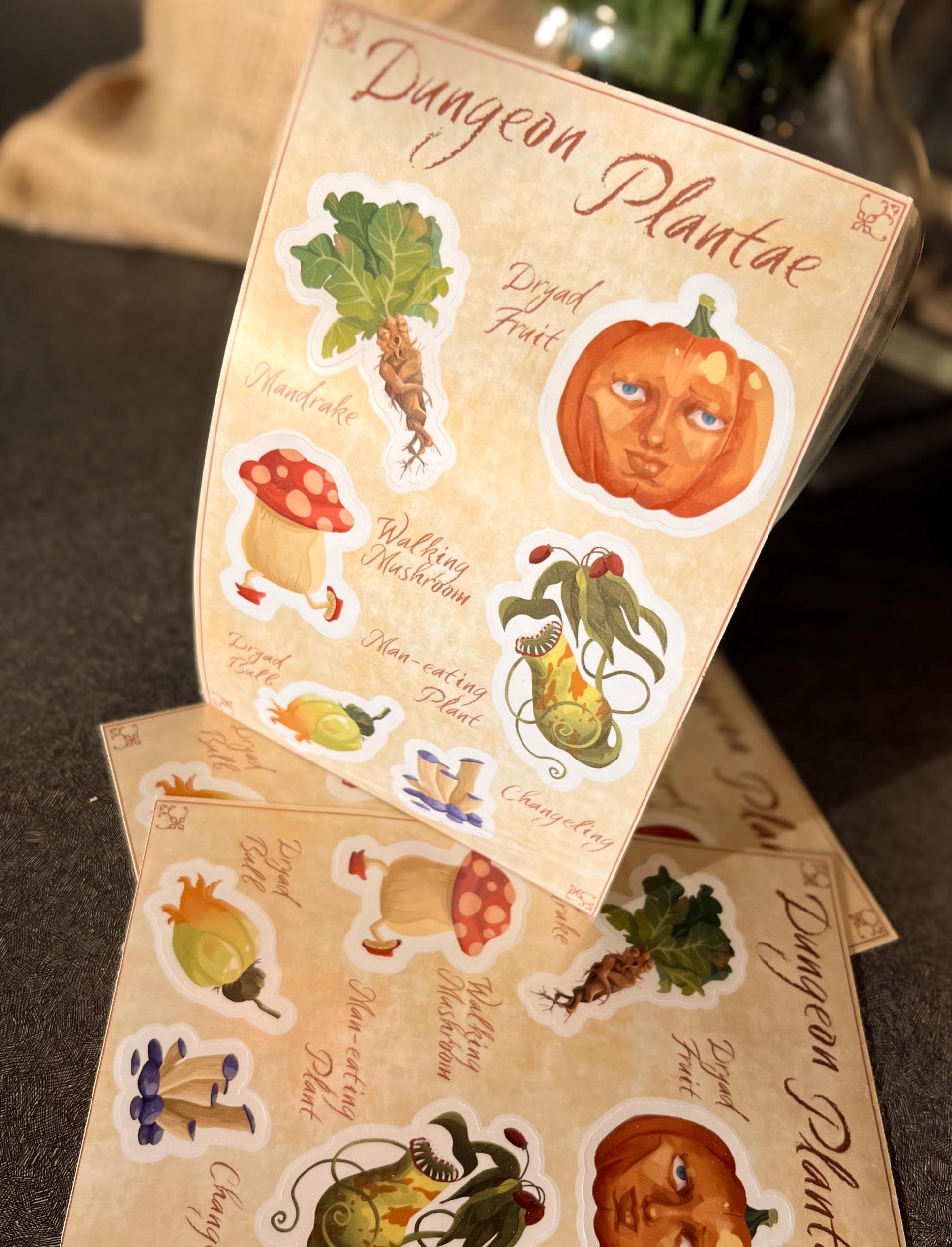 Dungeon Meshi Sticker Sheet - Etsy