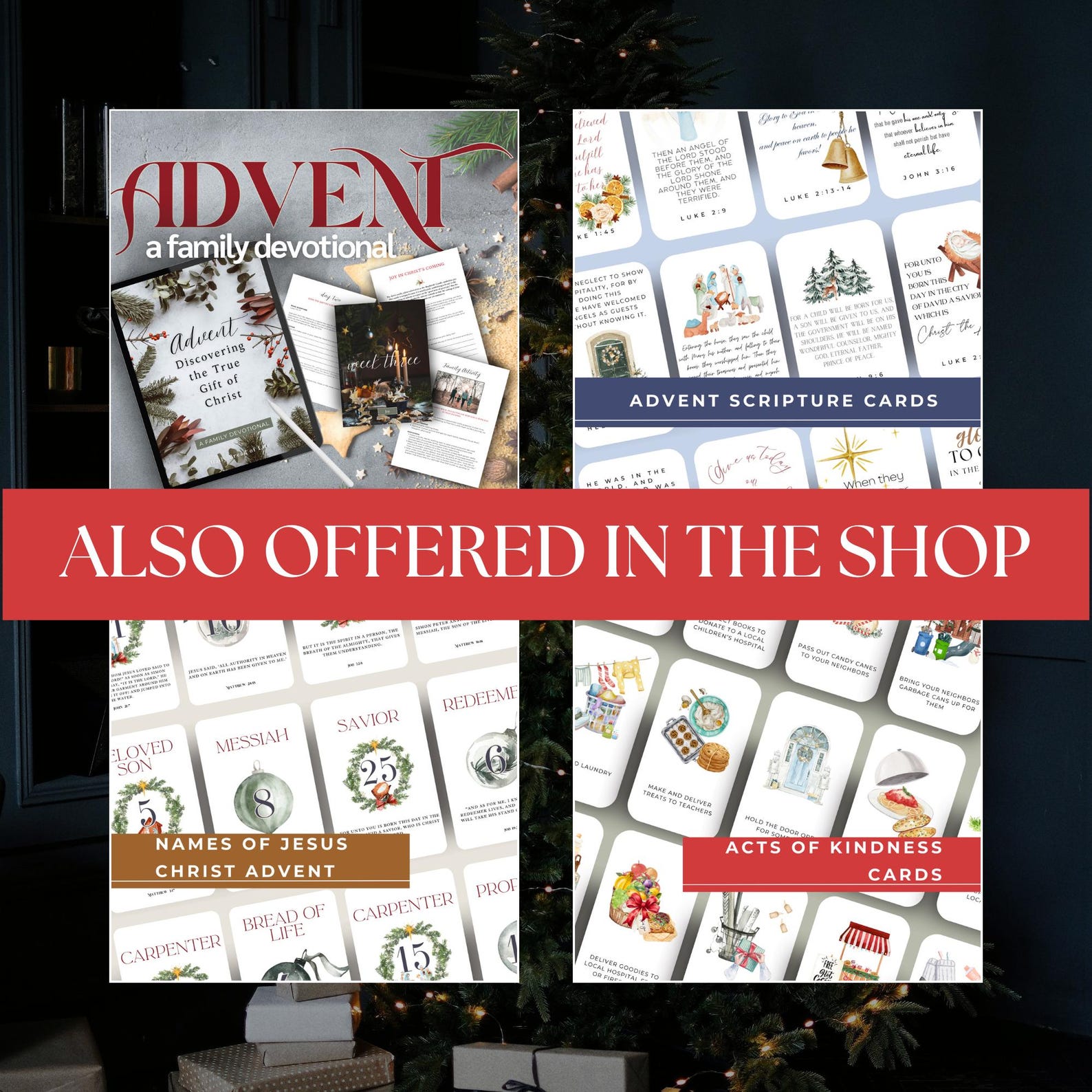 Christmas Scripture Gift Tags, Holiday Gift Tag, Bible Verse Tag ...