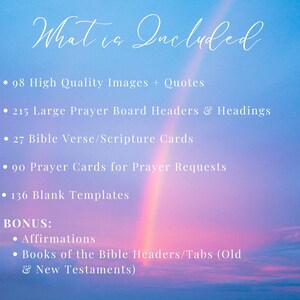 Prayer Party Kit, Prayer Board Bundle, Prayer Planner, Scripture Cards ...